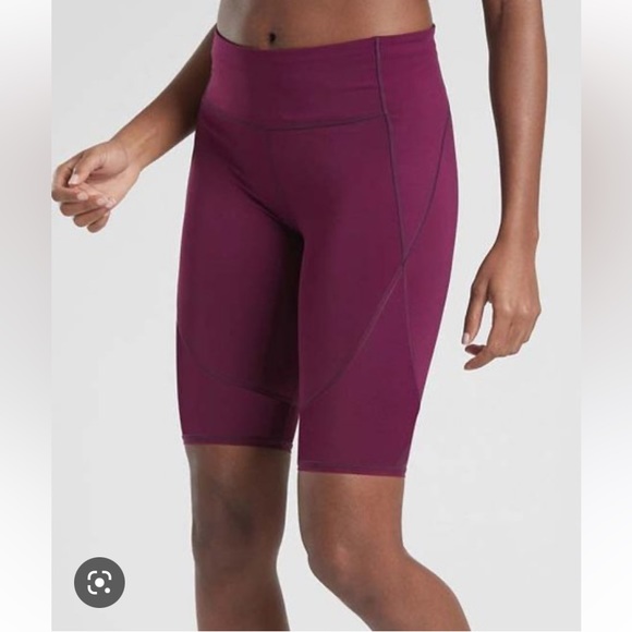 Athleta | Shorts | Athleta Plum Velocity Bike Shorts Size Small M34 | Poshmark
